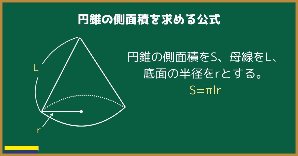 【図解】円錐の表面積の求め方をわかりやすく！裏技も紹介 数学のミナト